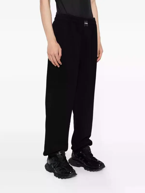 Vetements Logo-embroidered Trousers