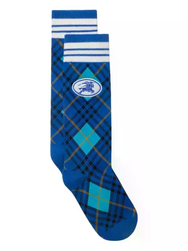 Burberry Check Knit Socks