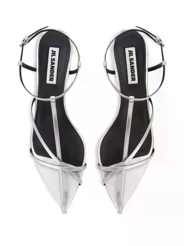 JIL SANDER Leather Sandals
