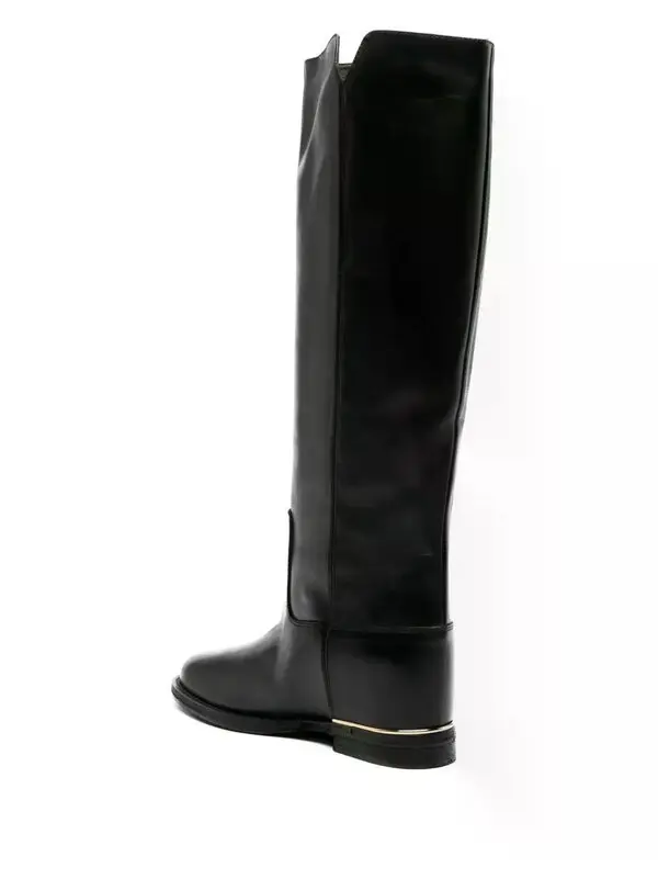 VIA ROMA 15 Knee-length Boots - Black