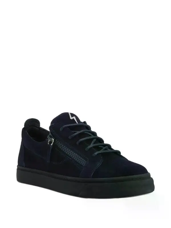 GIUSEPPE ZANOTTI Frankie Zip-lace Sneakers - Blue