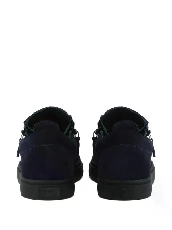 GIUSEPPE ZANOTTI Frankie Zip-lace Sneakers - Blue