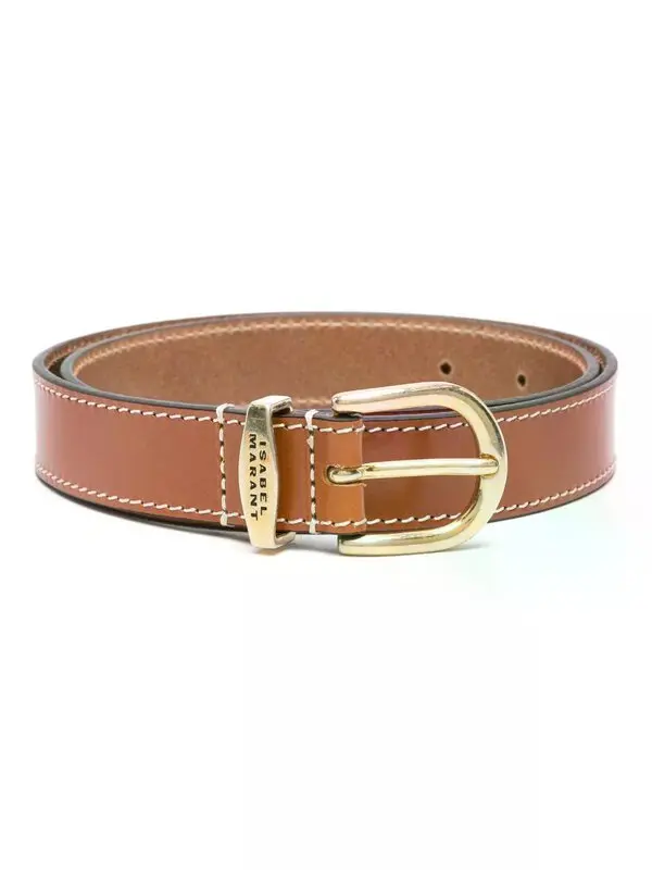 Isabel Marant Étoile Zadd Leather Belt - Brown