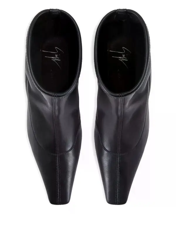 GIUSEPPE ZANOTTI Janiee Stretch 90 Square-toe Sock Boots