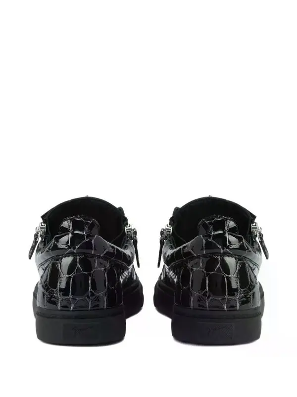 GIUSEPPE ZANOTTI Frankie Leather Sneakers - Black