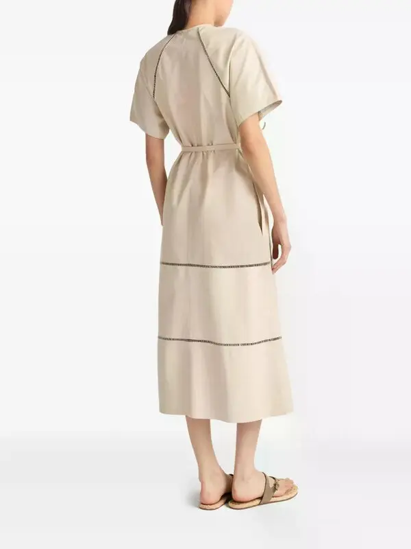 YVES SALOMON Leather Dress