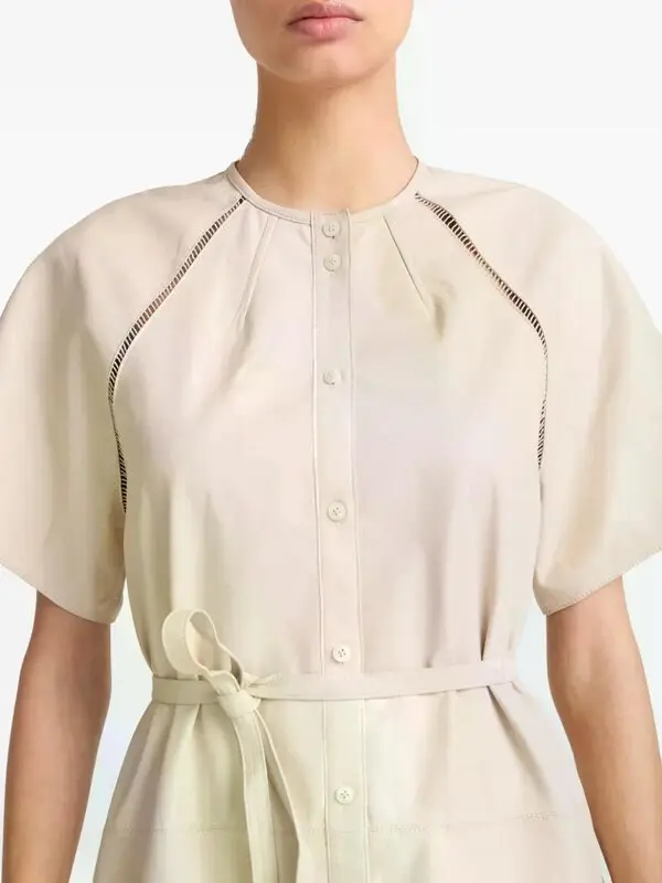 YVES SALOMON Leather Dress