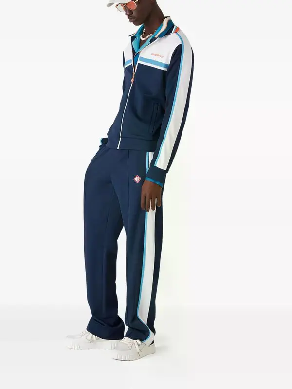Casablanca Side-stripe Track Pants - Blue