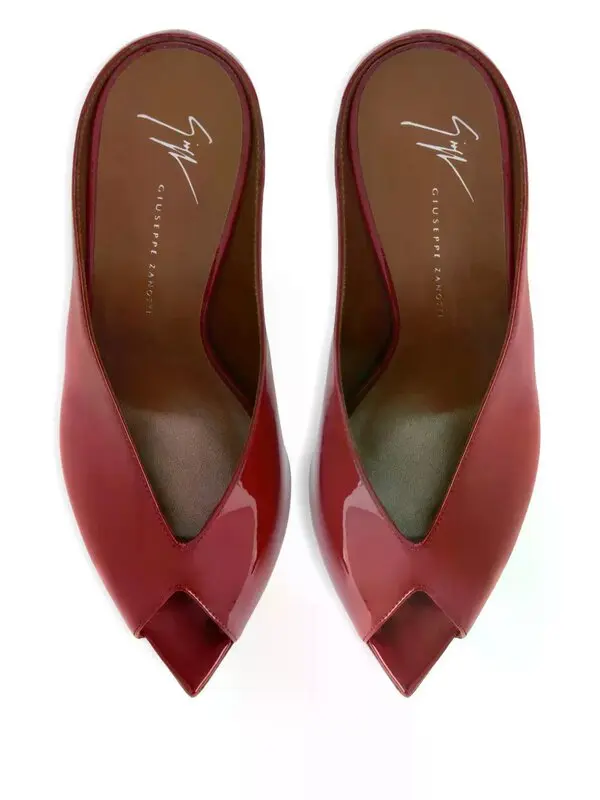 GIUSEPPE ZANOTTI 90mm Intriigo Peep-toe Stiletto Sandals
