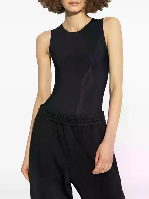 JIL SANDER Stretch-design Bodysuit - Black