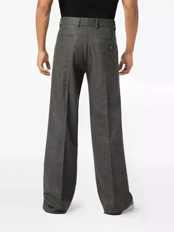 Philipp Plein Hexagon Logo Trousers
