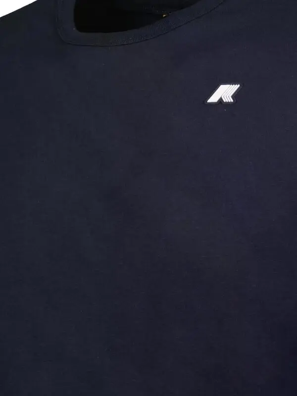 K-WAY Logo-patch Cotton T-shirt
