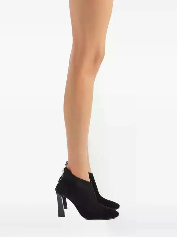 GIUSEPPE ZANOTTI 90mm Suede Ankle Boots
