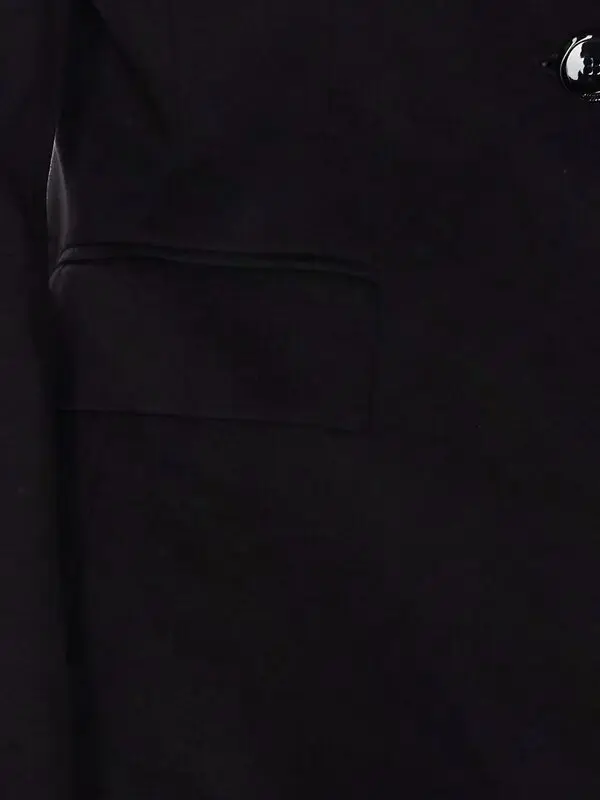 Pinko Single-button V-neck Jacket - Black