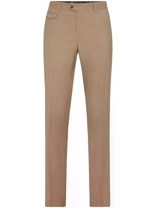 BILLIONAIRE Wool Slim-cut Chinos