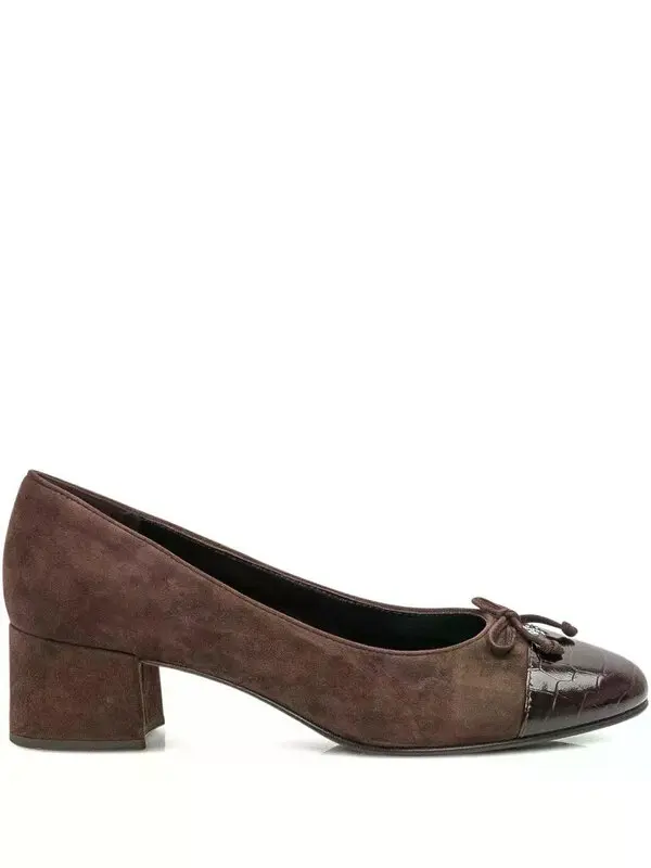 Tory Burch 45mm Suede Heeled Pumps