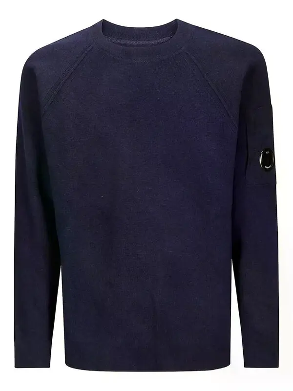 C.P. COMPANY Raglan-sleeve Crew-neck Sweater