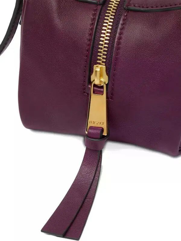 Versace Tag Shoulder Bag - Red