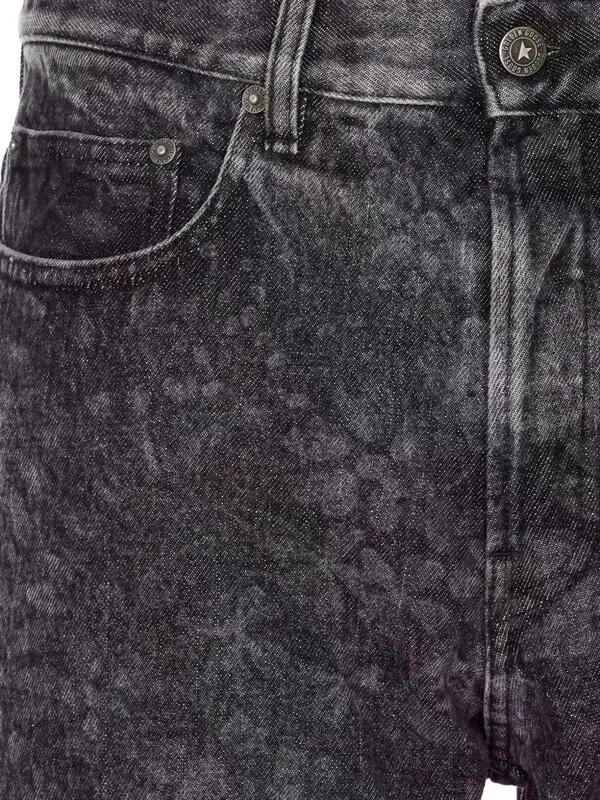 GOLDEN GOOSE Marble-effect Jeans