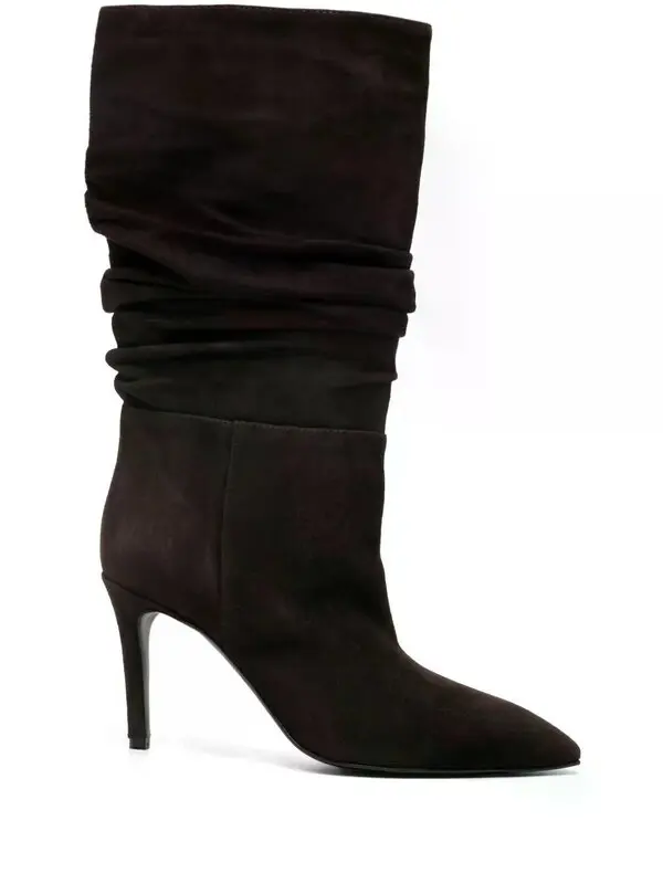 VIA ROMA 15 85mm Suede Boots
