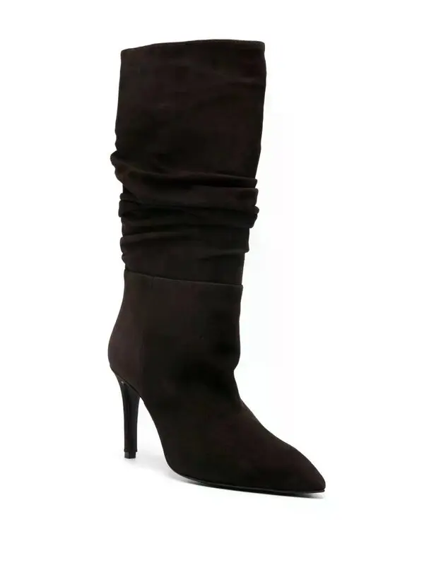 VIA ROMA 15 85mm Suede Boots