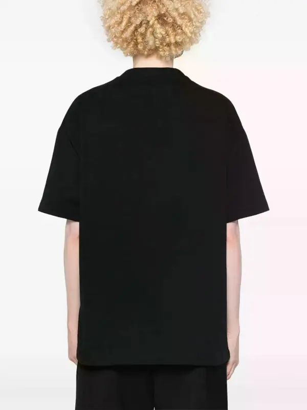 JIL SANDER Pearl-embellished T-shirt