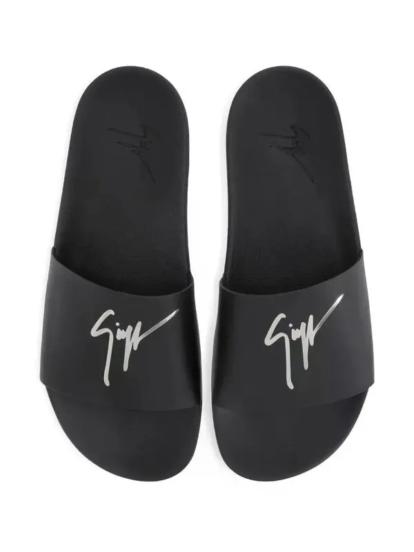 GIUSEPPE ZANOTTI Logo-embellished Slides