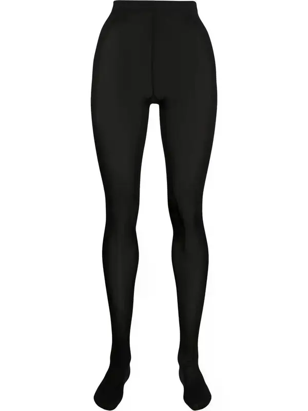Falke High-waisted Opaque Tights - Black