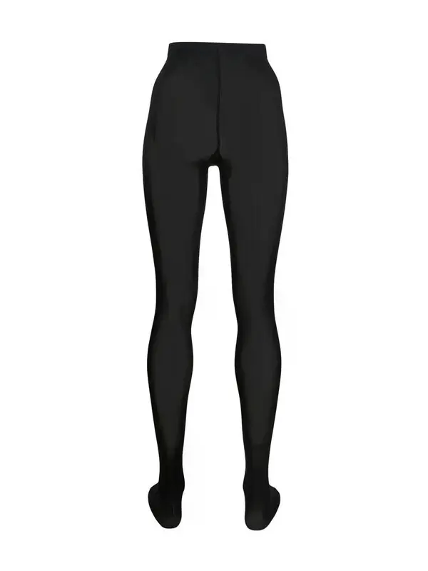 Falke High-waisted Opaque Tights - Black