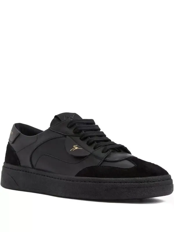 GIUSEPPE ZANOTTI Gz94 Panelled Low-top Sneakers - Black