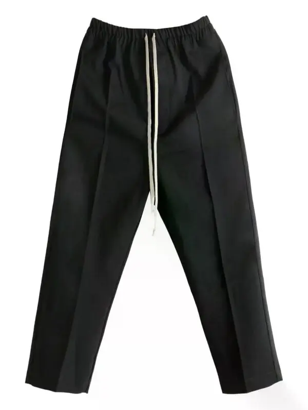 Rick Owens Virgin Wool Cropped Trousers