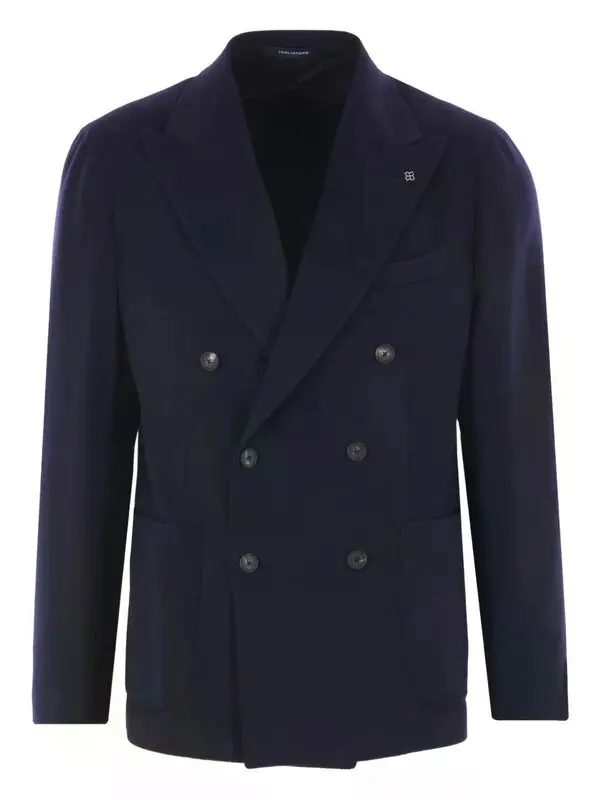 Tagliatore Peak-lapel Double-breasted Blazer