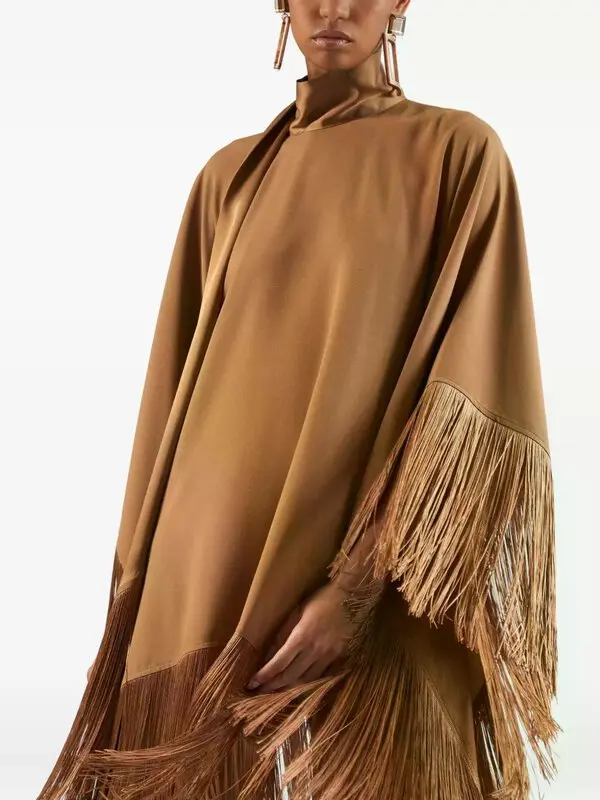 taller marmo brown dress Taller Marmo Nina Maxi Dress