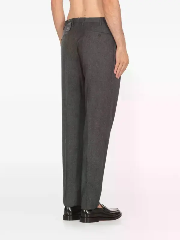 Incotex Pleated Virgin-wool Trousers