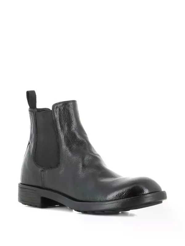 Officine Creative Elasticated-panel Leather Boots