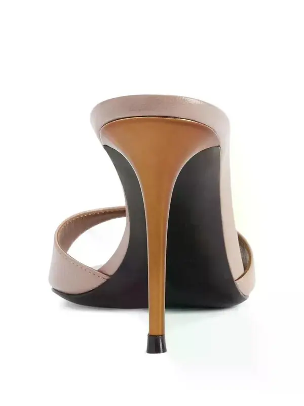 GIUSEPPE ZANOTTI 90mm Intriigo Stiletto Sandals - Neutrals