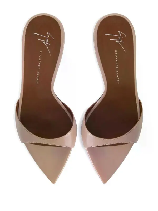 GIUSEPPE ZANOTTI 90mm Intriigo Stiletto Sandals - Neutrals