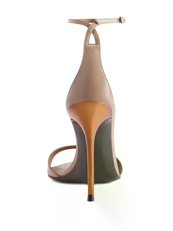 GIUSEPPE ZANOTTI 105mm Intriigo Heeled Sandals - Neutrals