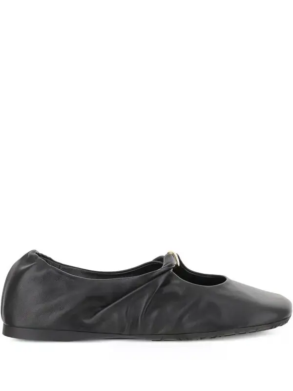 Loewe Pebble Soft Ballerinas - Black