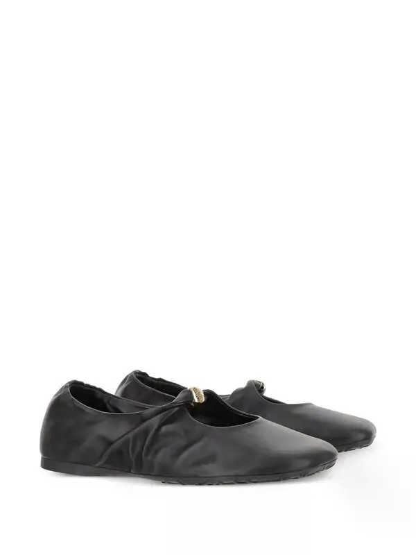 Loewe Pebble Soft Ballerinas - Black