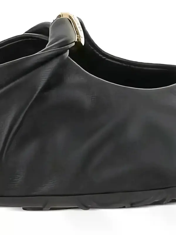 Loewe Pebble Soft Ballerinas - Black