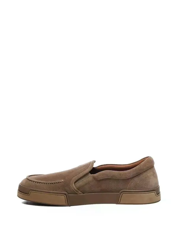 Dolce & Gabbana Suede Slip-on Sneakers