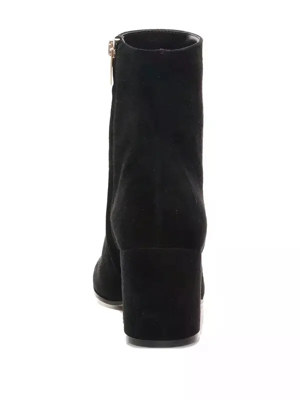 GIANVITO ROSSI 70mm Block-heel Ankle Boots