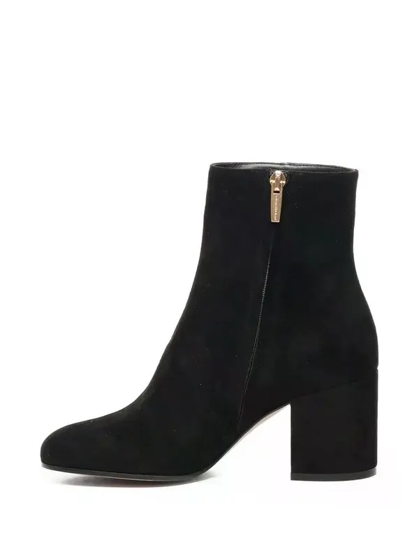 GIANVITO ROSSI 70mm Block-heel Ankle Boots
