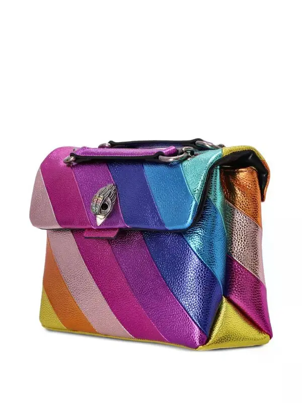 Kurt Geiger Striped Shoulder Bag - Pink