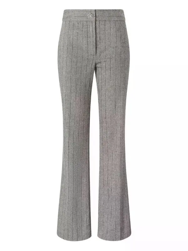 GENNY Stripe-pattern Trousers
