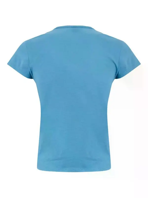 Attico Logo-embroidered T-shirt