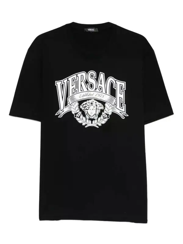 Versace Medusa-emblem T-shirt - Black