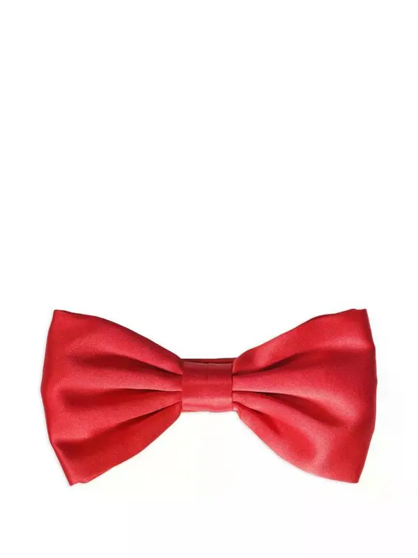 Stefano Ricci Silk Bow Tie - Red