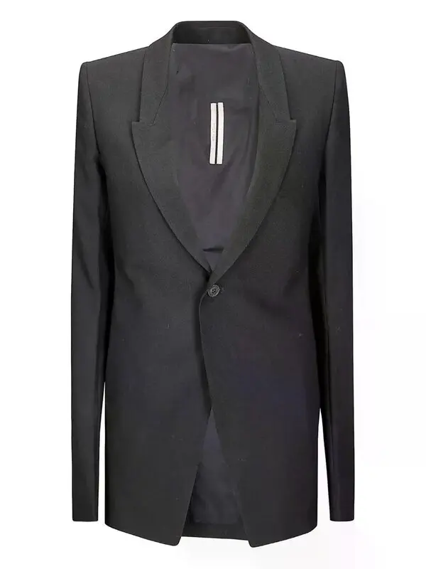 Rick Owens Single-button Wool Blazer